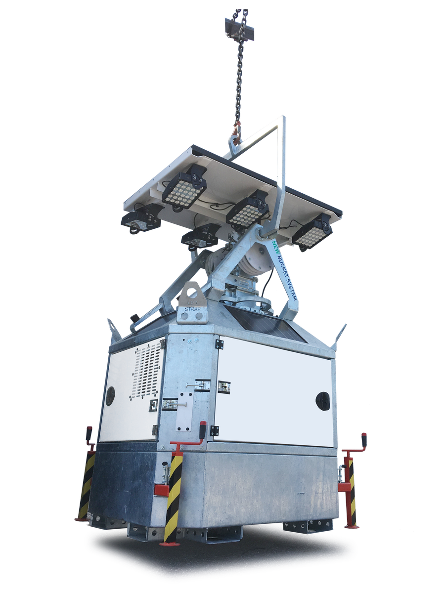 Work Zone Lighting : Led Light Tower Cube (LLTC)