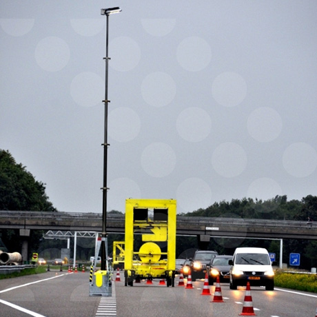 Work Zone Lighting : Led Light Tower Unit (LLTU)